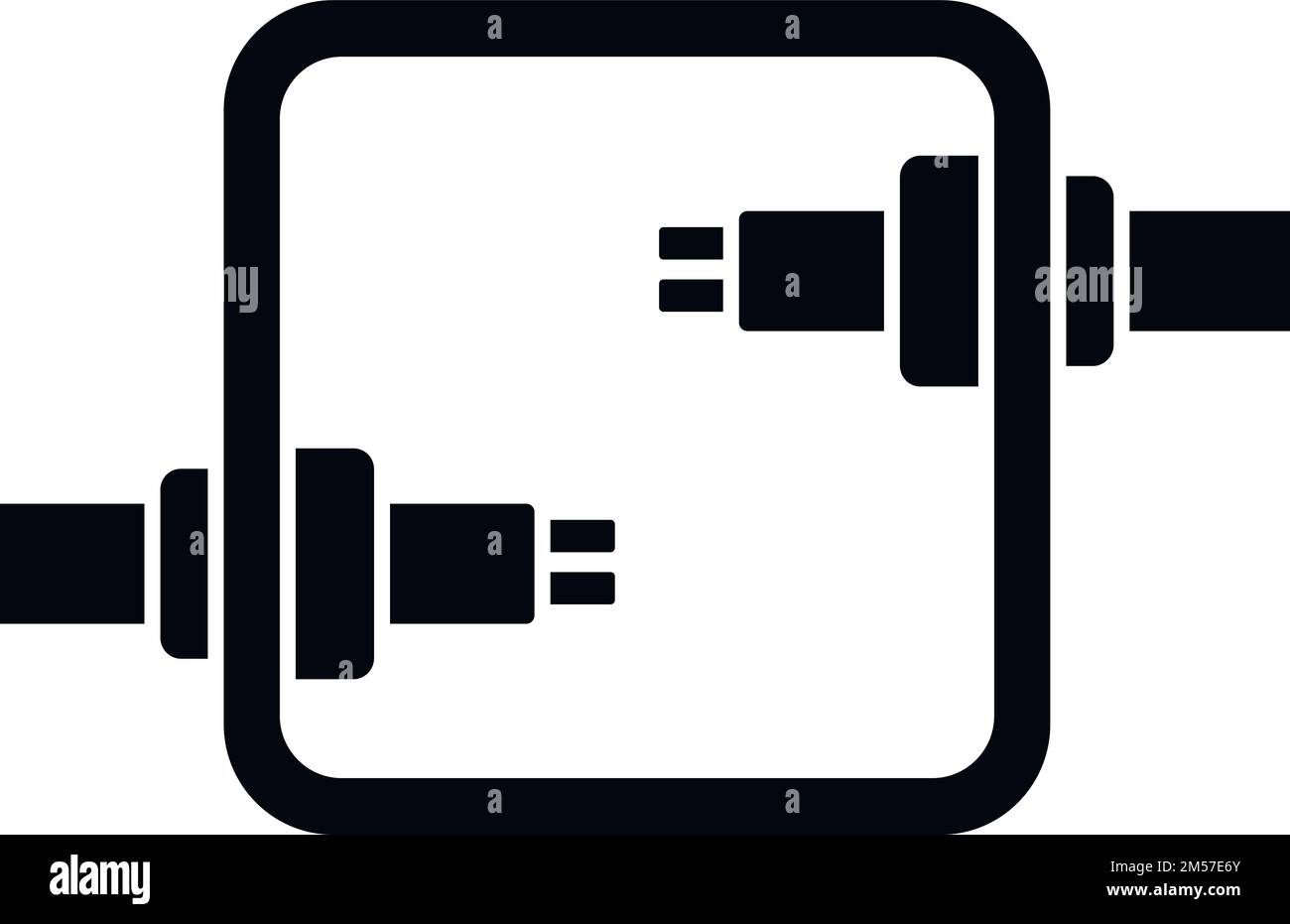 Construction breaker switch icon Cut Out Stock Images & Pictures - Alamy