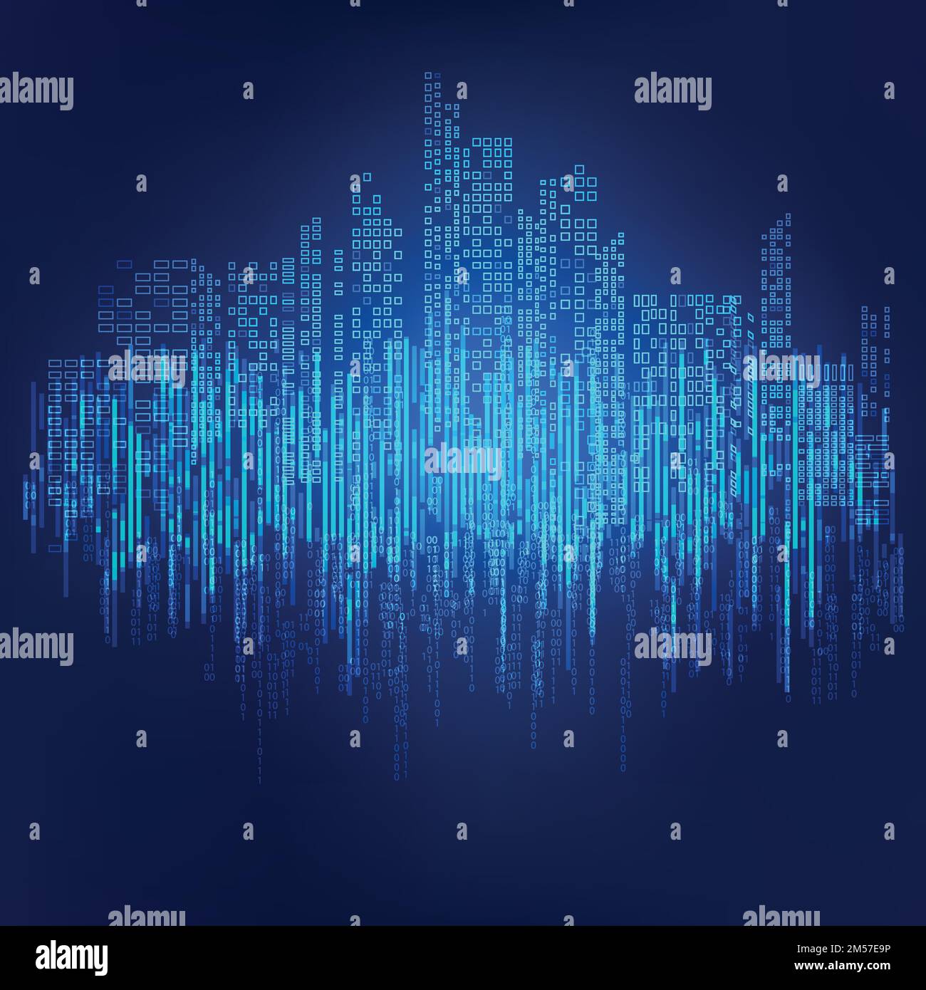 Building matrix code Stock Vector Images - Alamy
