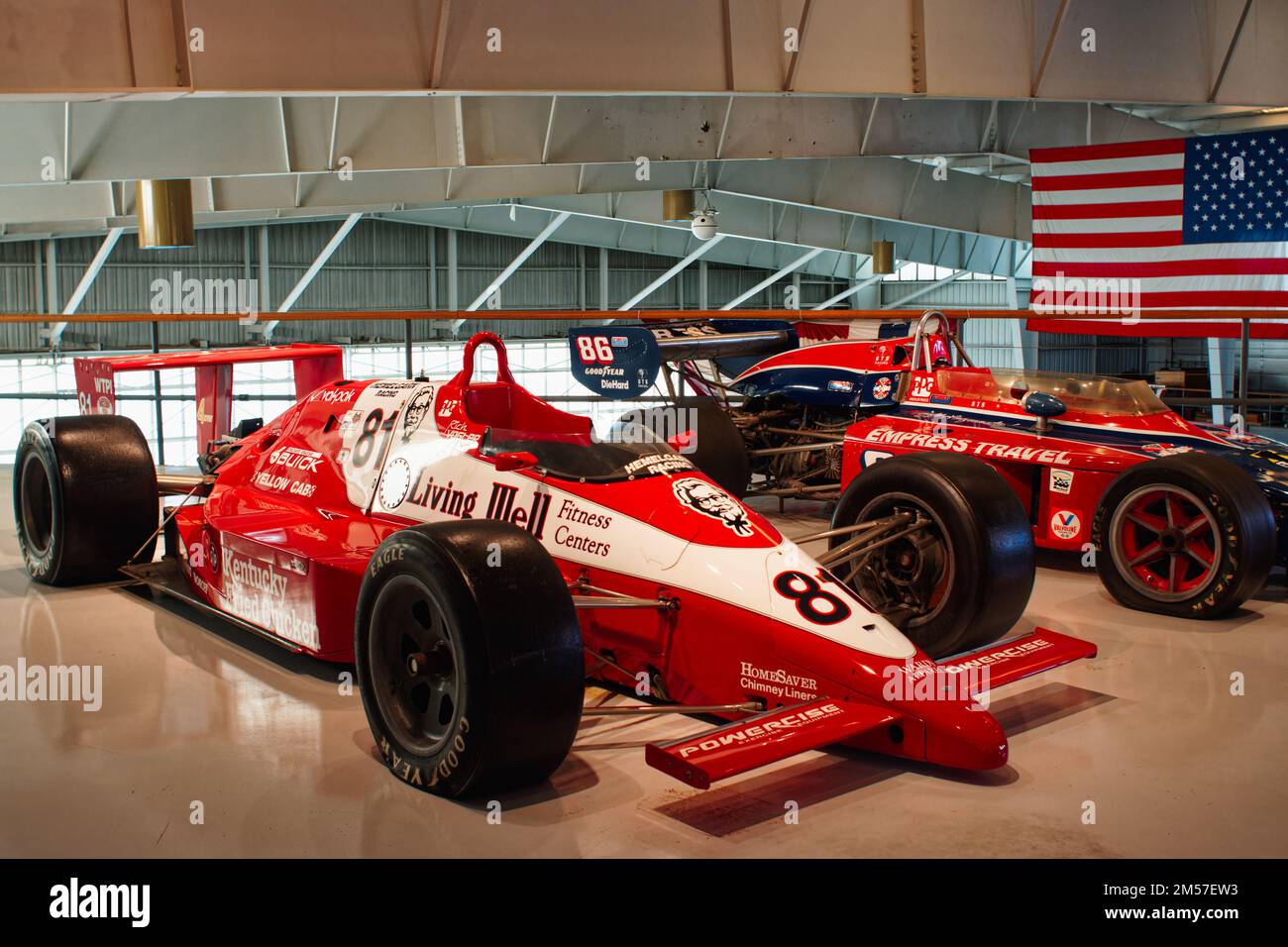 Vintage formula one race car labeled with Kentucky Fried Chicken, Buick ...