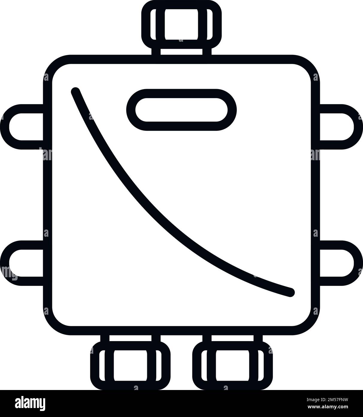 Electrical junction box Black and White Stock Photos & Images - Alamy