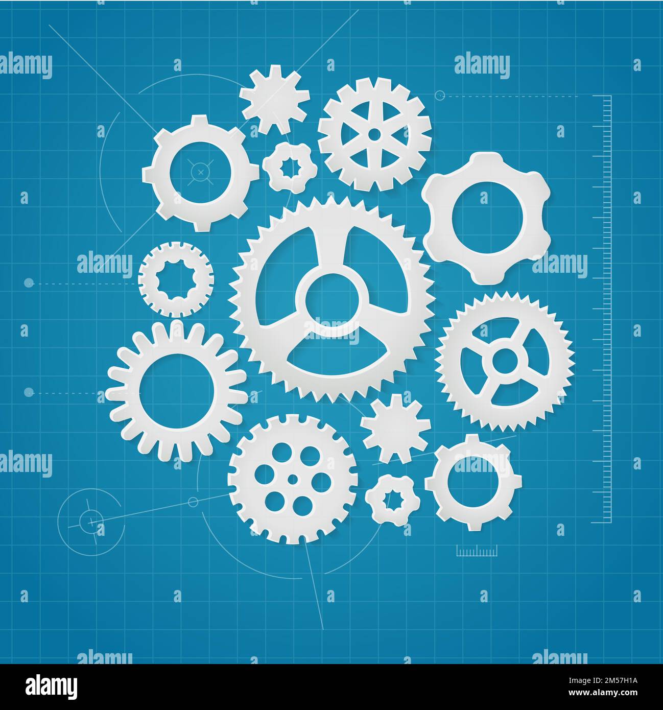 Papercraft vector vectors Stock Vector Images - Alamy
