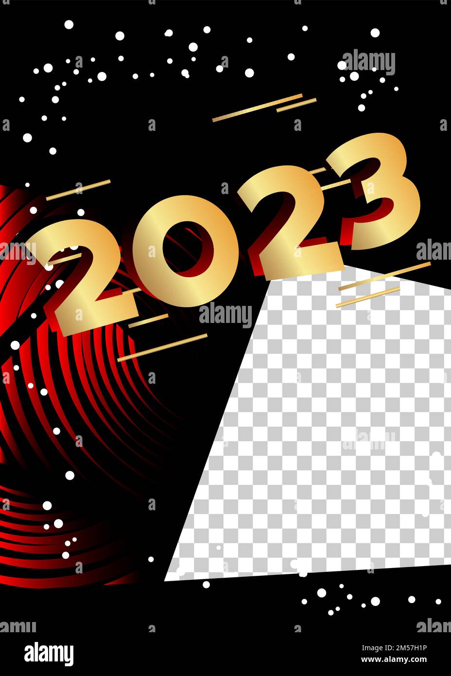 Luxury deluxe 2023 Background vector illustration. Abstract event ...