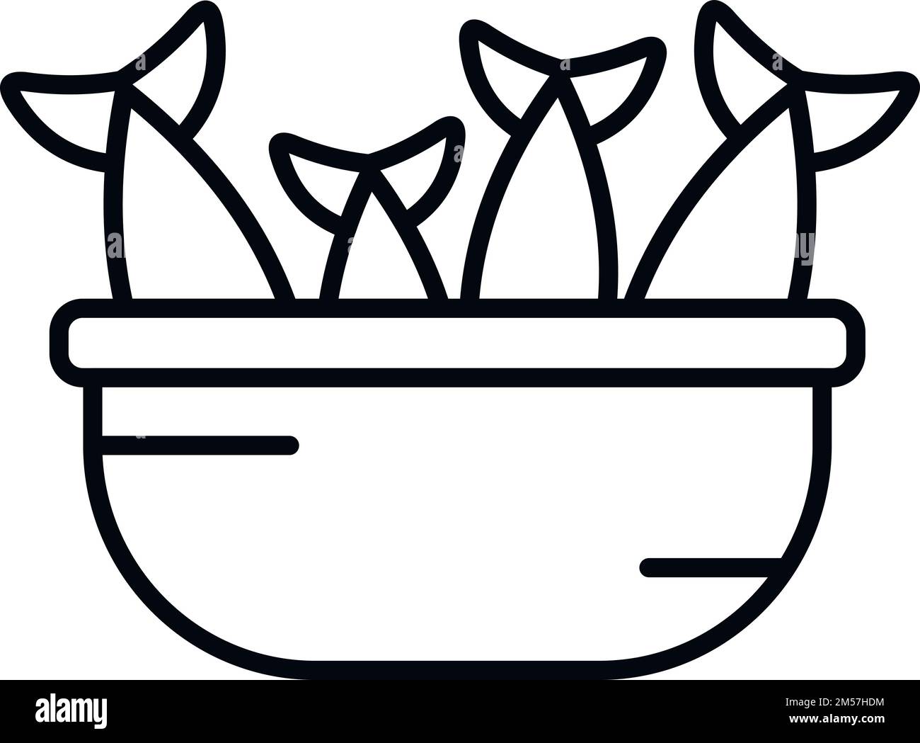 Bangkok thailand seafood fish Stock Vector Images - Alamy