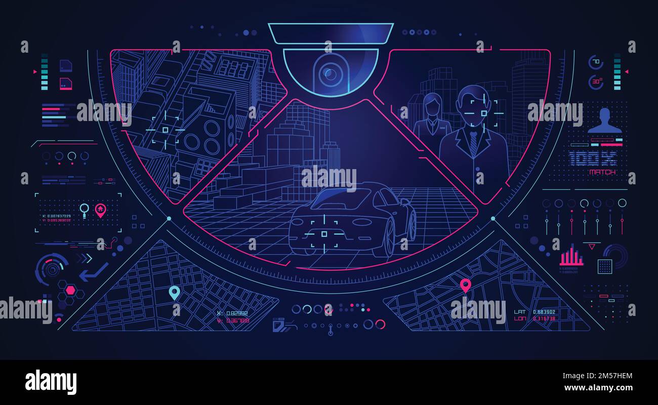 Cyber security radar hi-res stock photography and images - Alamy