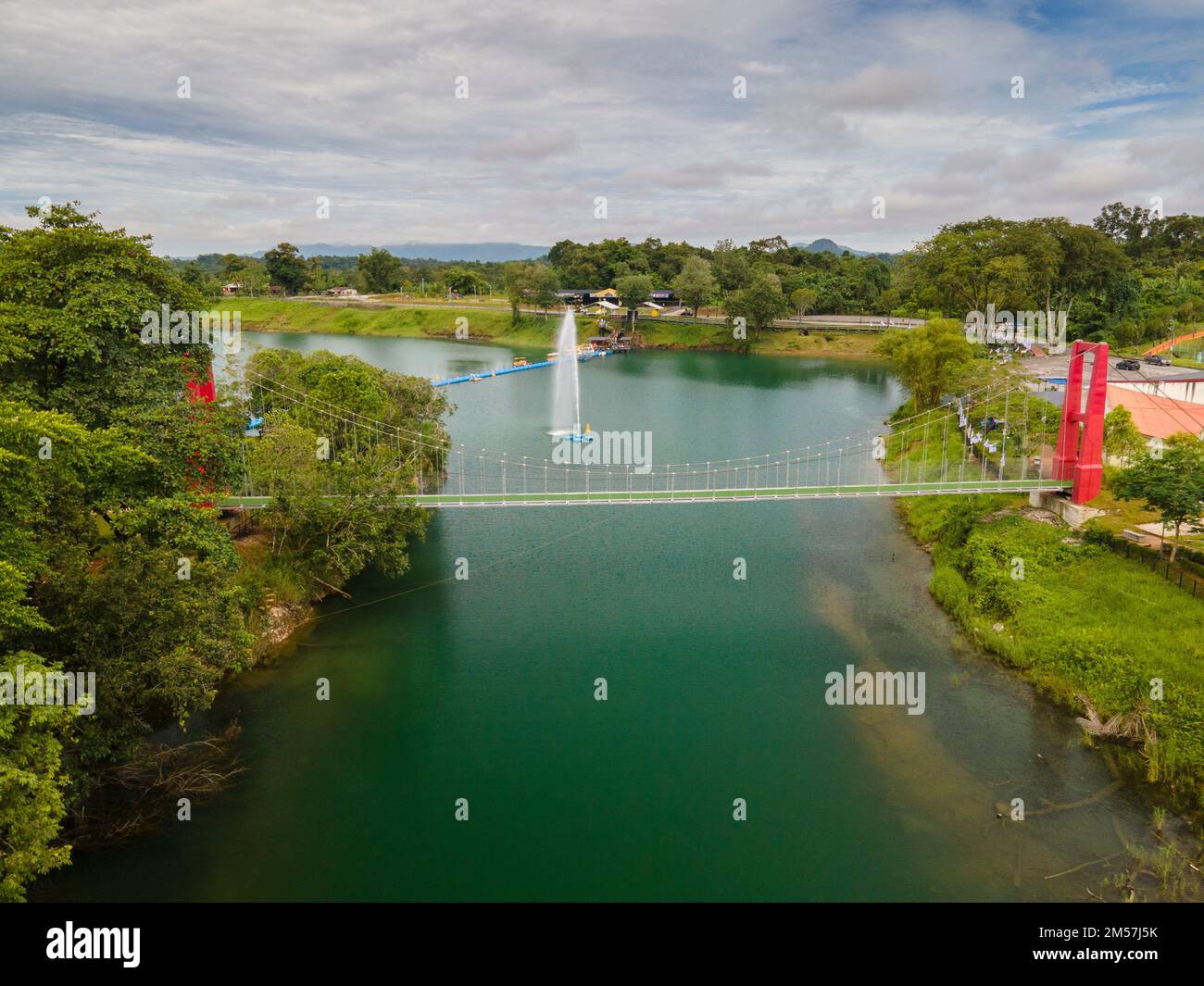 Blue Lake located at Bau district 45 minute driving from Kuching city ...