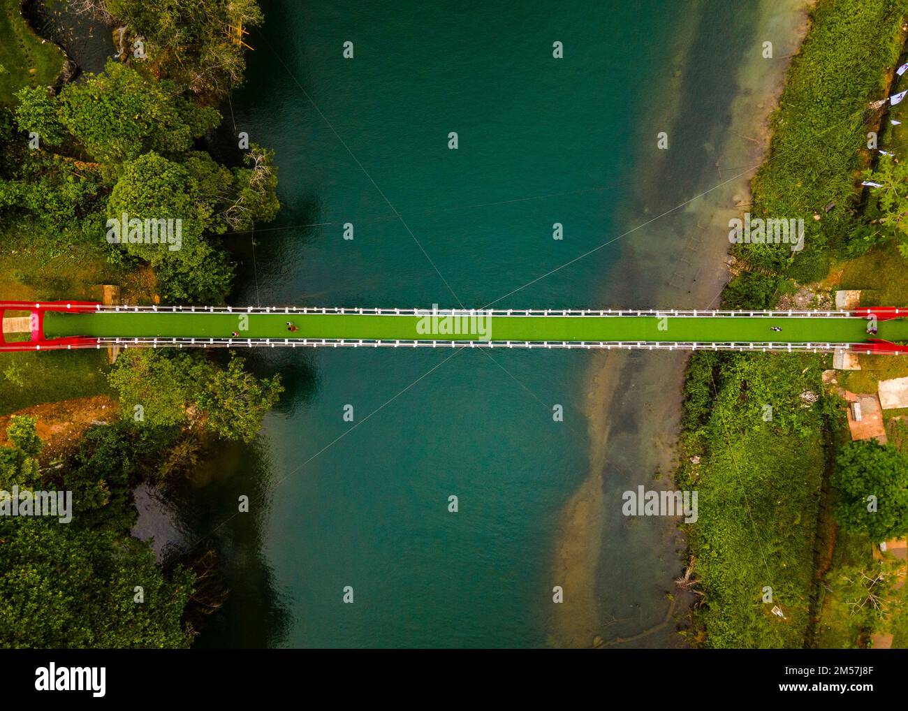 Blue Lake located at Bau district 45 minute driving from Kuching city ...