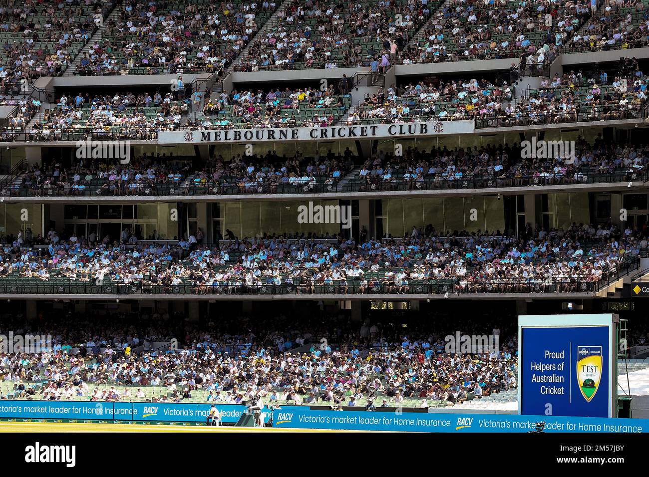 Melbourne, Australia, 27 December, 2022. A view of the stands at the ...