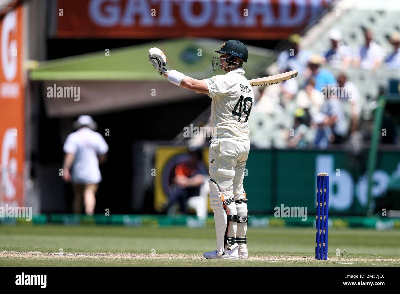 Melbourne, Australia, 27 December, 2022. Steve Smith of Australia ...