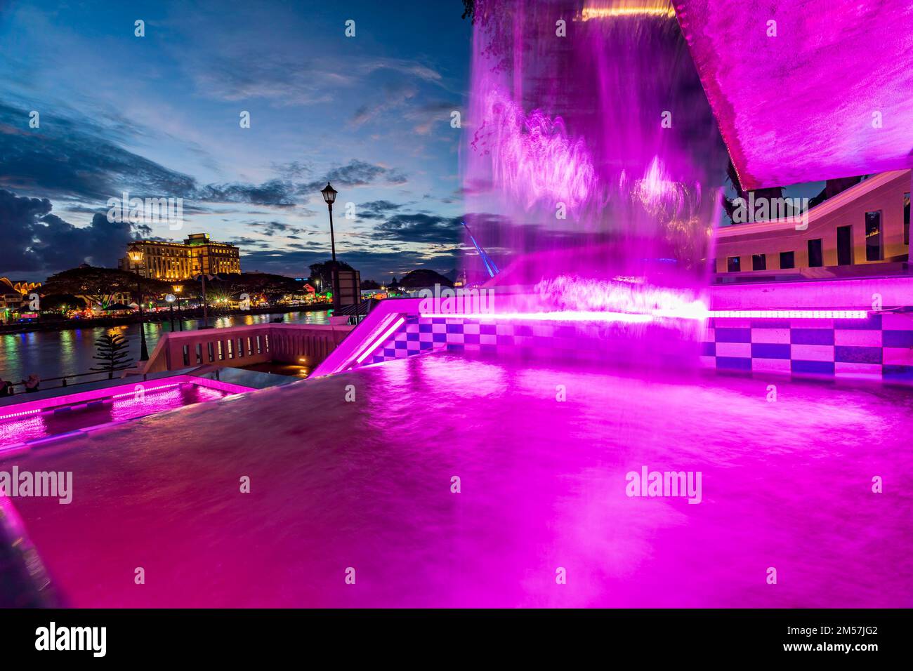 Kuching Sarawak waterfront new attraction Stock Photo - Alamy