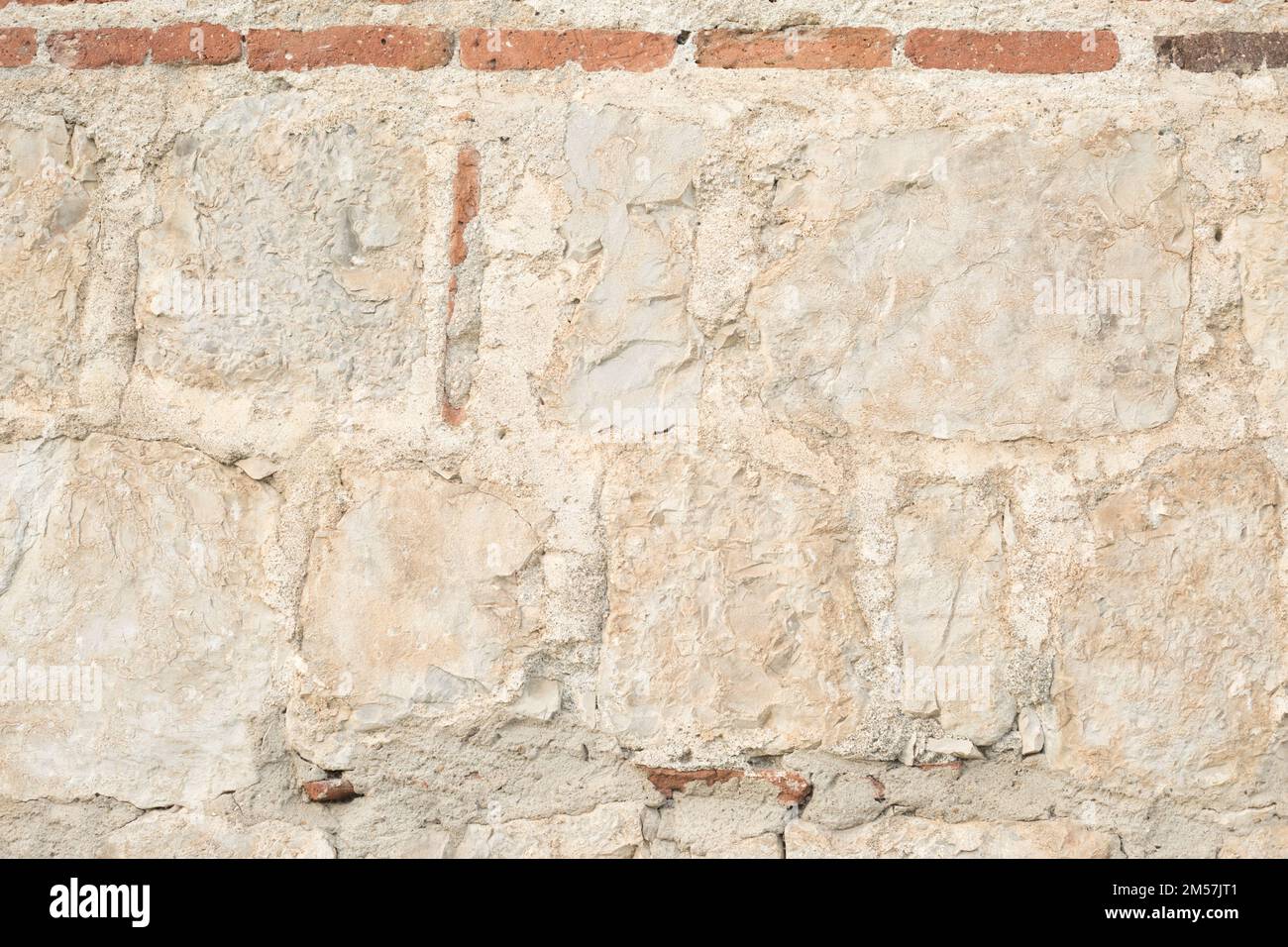 Light Old Brickwork Texture. Ancient Brick Wall Stock Photo - Alamy