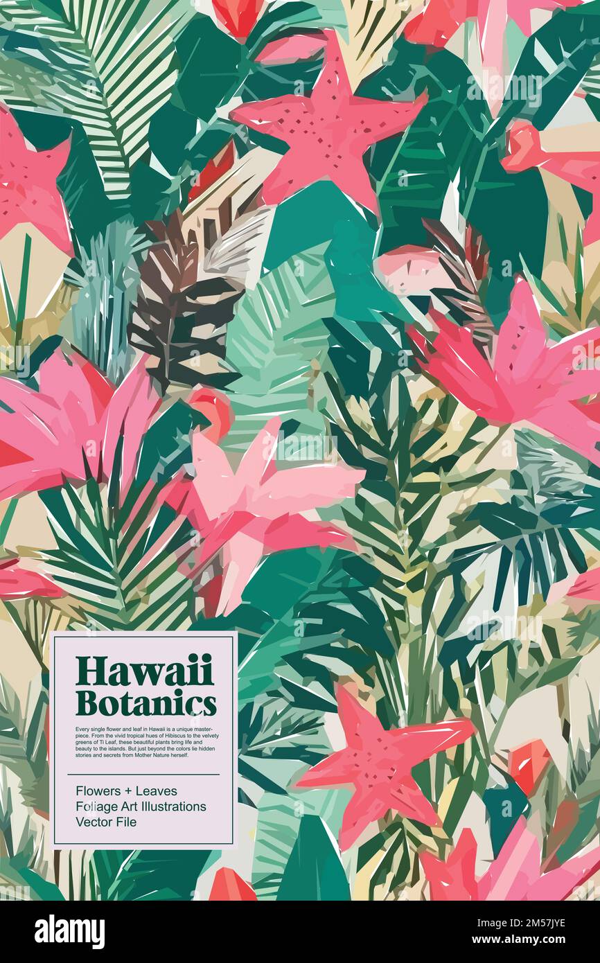 Beautiful floral illustration. Pattern for fabrics, wallpapers ...