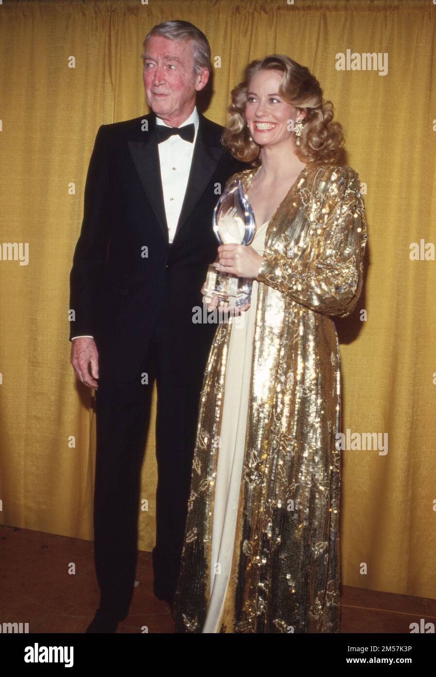 Cybill Shepherd and James Stewart at the 13th Annual People's Choice ...