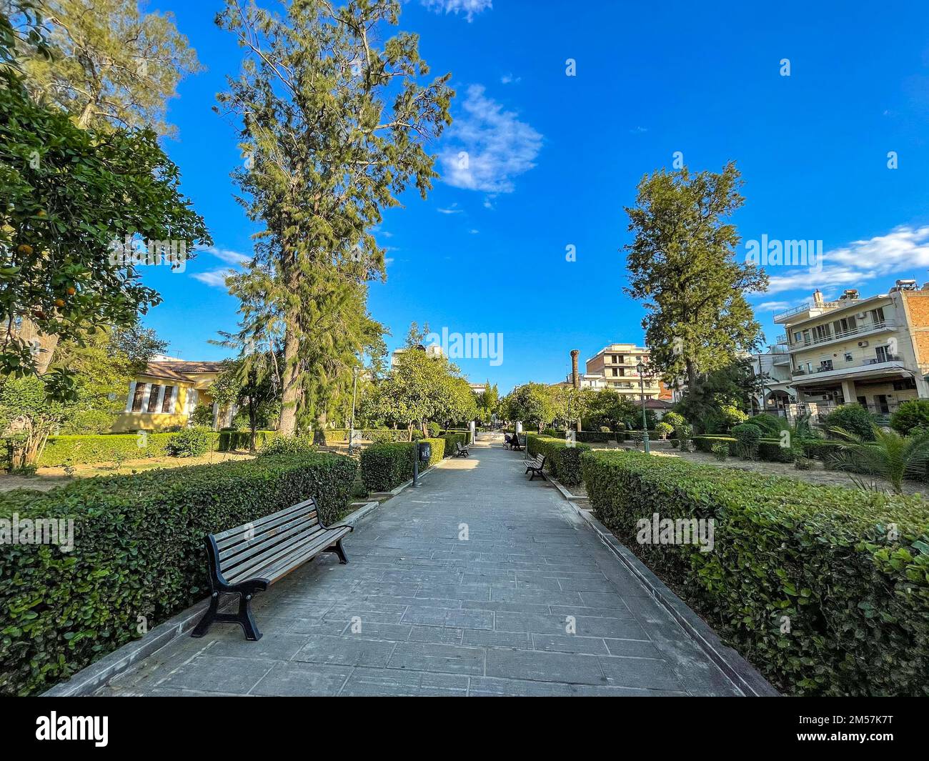 Exterior view of the Archaeological Museum of Sparta located in Sparta ...