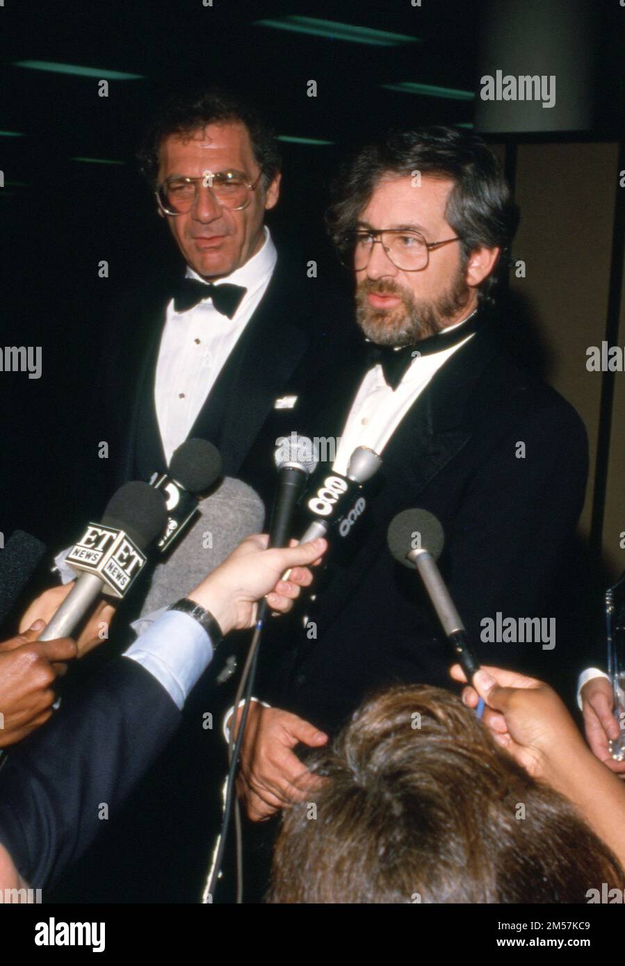 Steven Spielberg with Sydney Pollack at the 4th Annual Moving Picture ...
