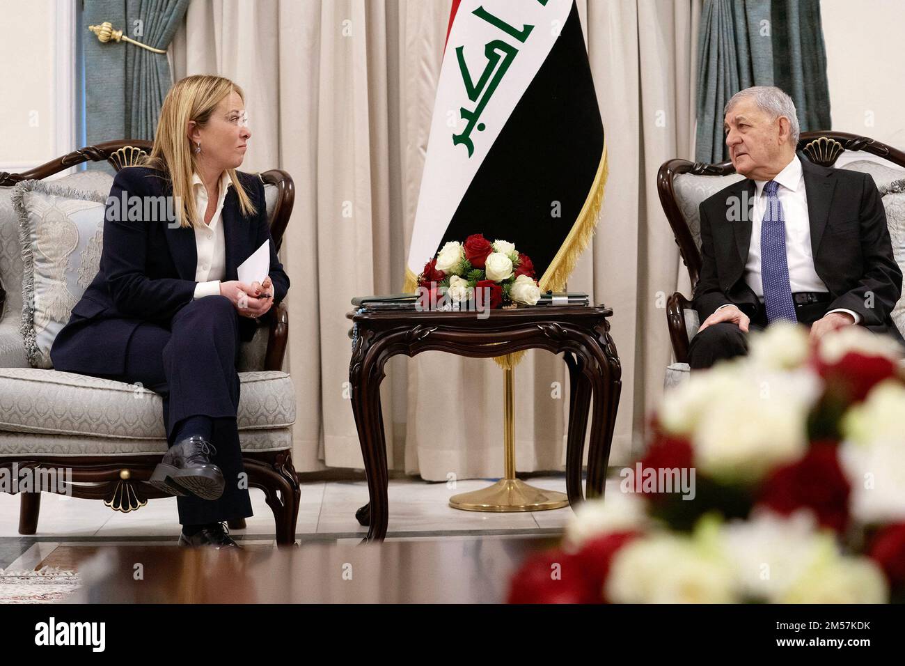 Giorgia meloni iraq hi-res stock photography and images - Alamy
