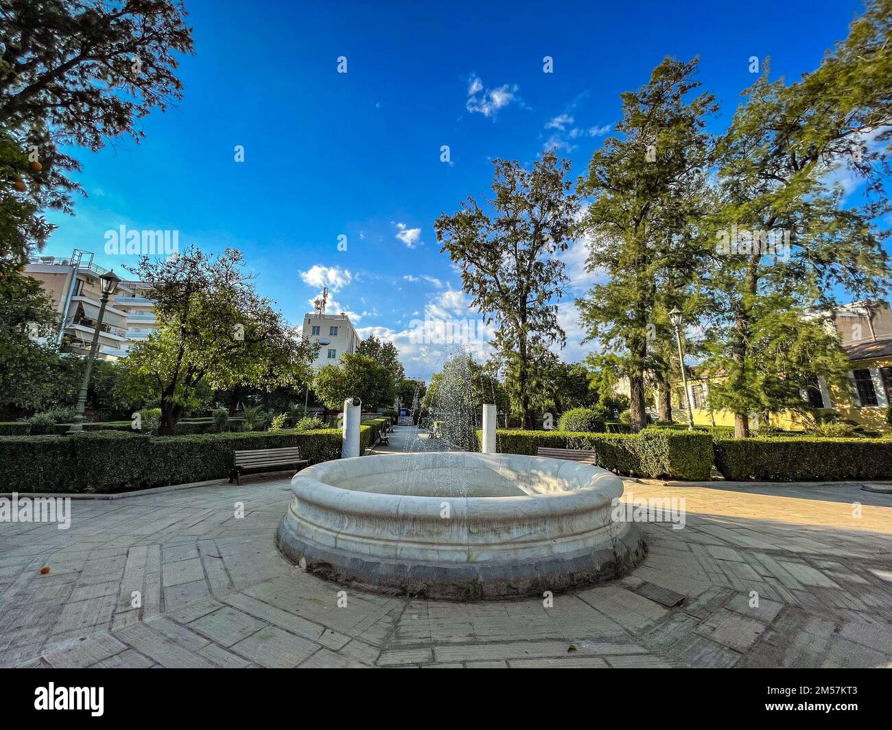 Exterior view of the Archaeological Museum of Sparta located in Sparta ...