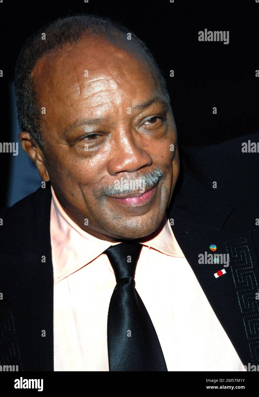 Quincy Jones backstage at A Starry Night Tribute to Quincy Jones Credit ...