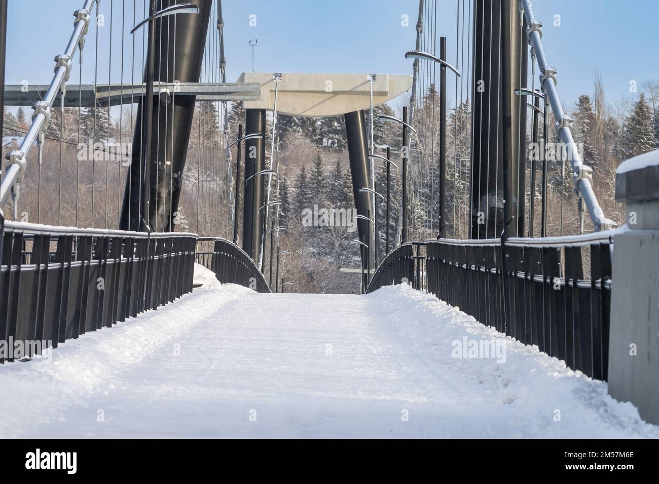 Fort edmonton footbridge hi-res stock photography and images - Alamy