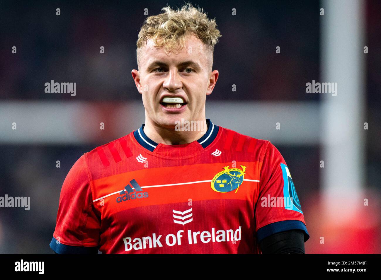 Limerick, Ireland. 27th Dec, 2022. Craig Casey of Munster during the ...