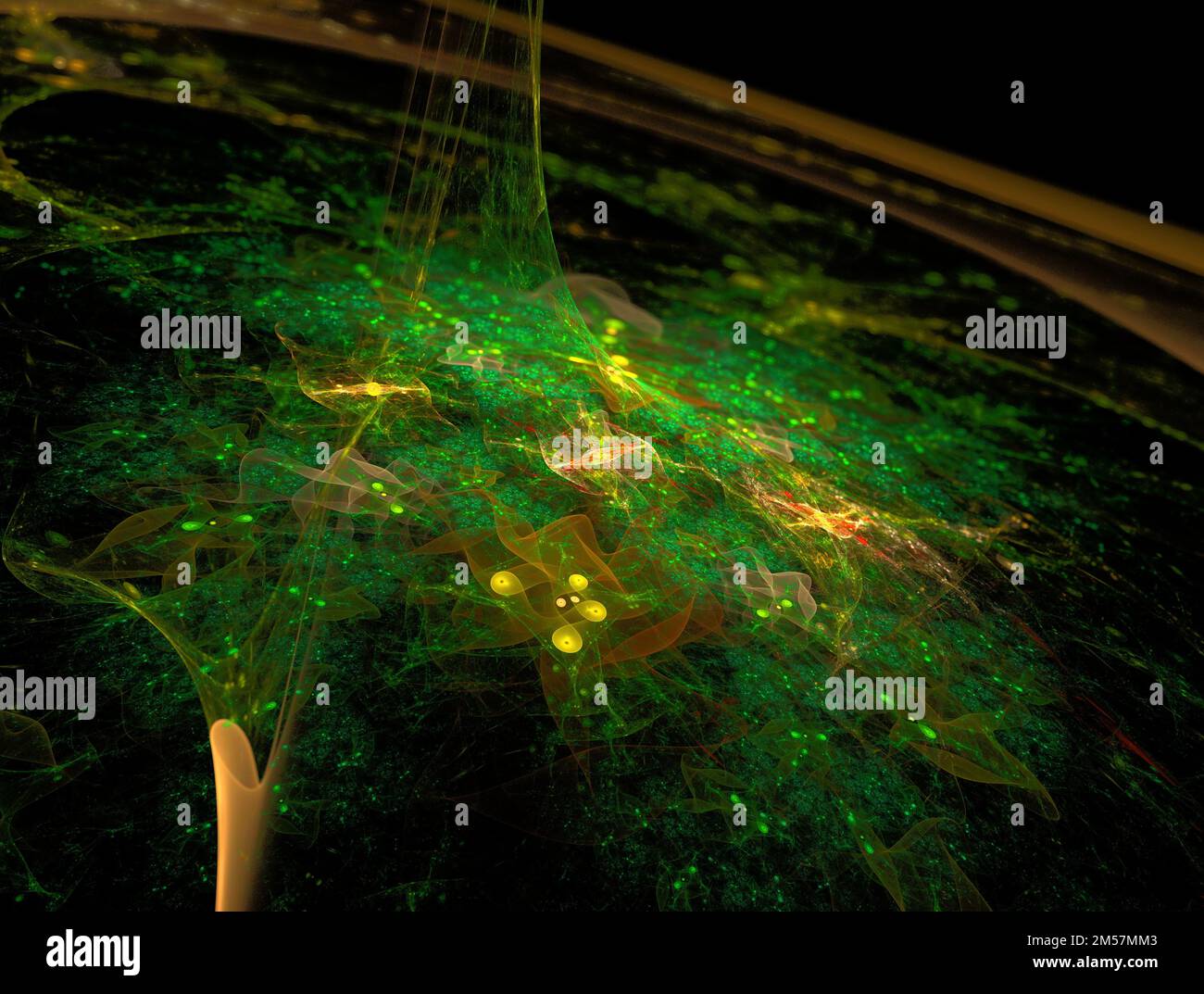 Imaginatory lush fractal texture image abstract background Stock Photo ...