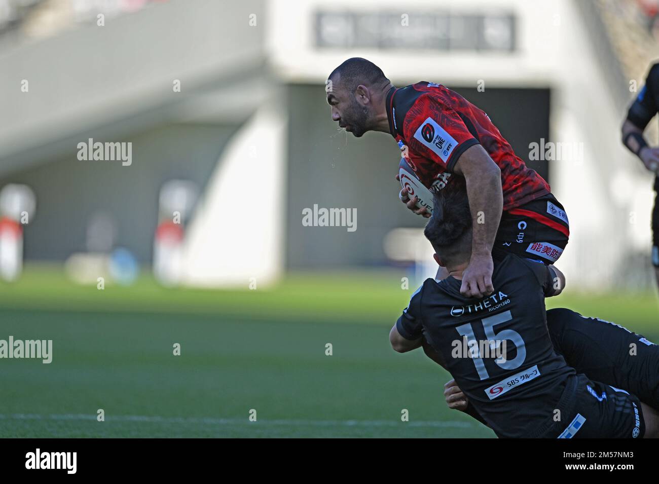 Brave Lupus' Michael Leitch during the 2022-23 Japan Rugby League One ...