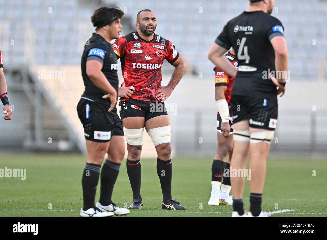 Brave Lupus' Michael Leitch during the 2022-23 Japan Rugby League One ...