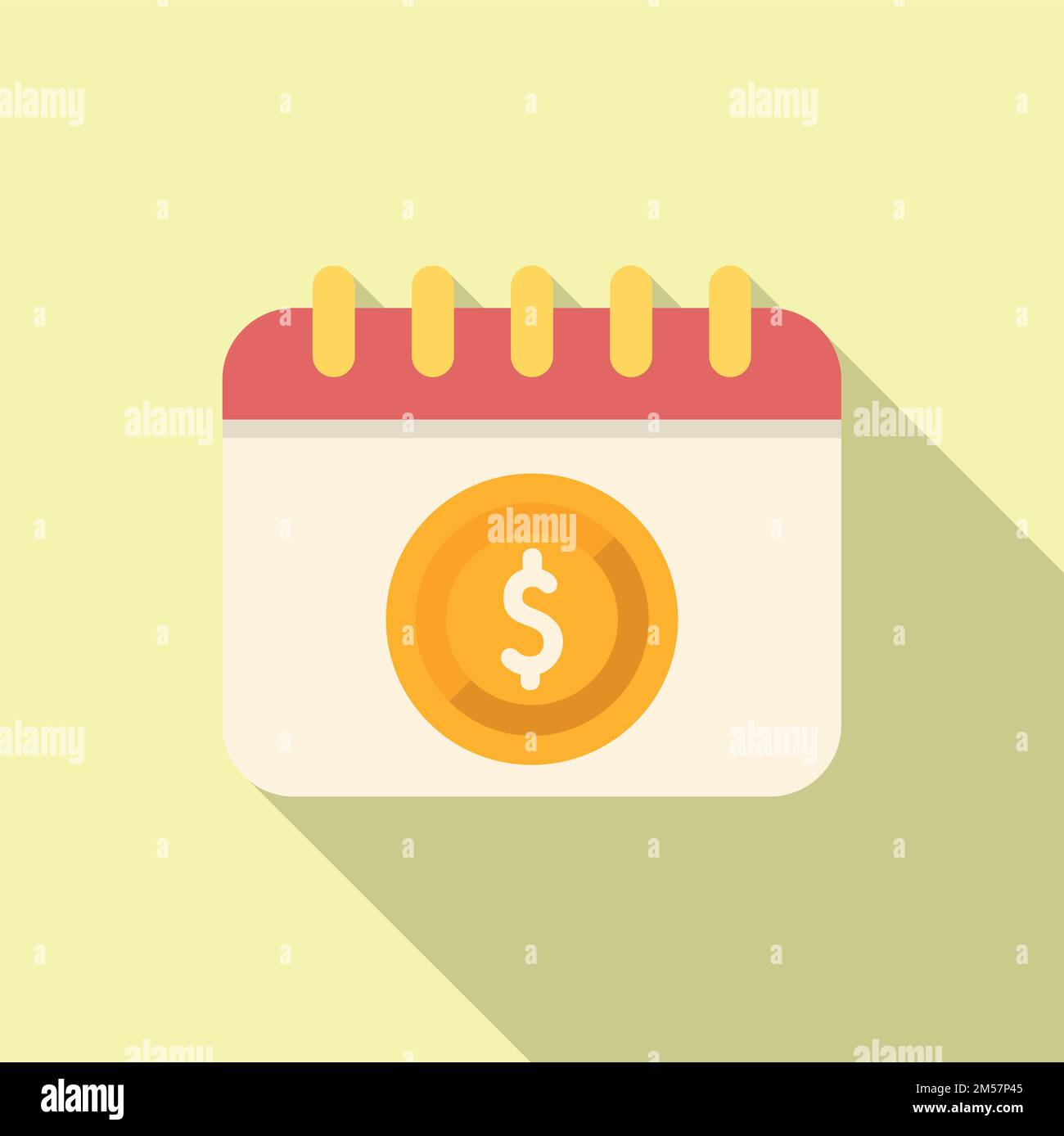 Marketing calendar plan icon flat vector. Digital mix. Social market ...