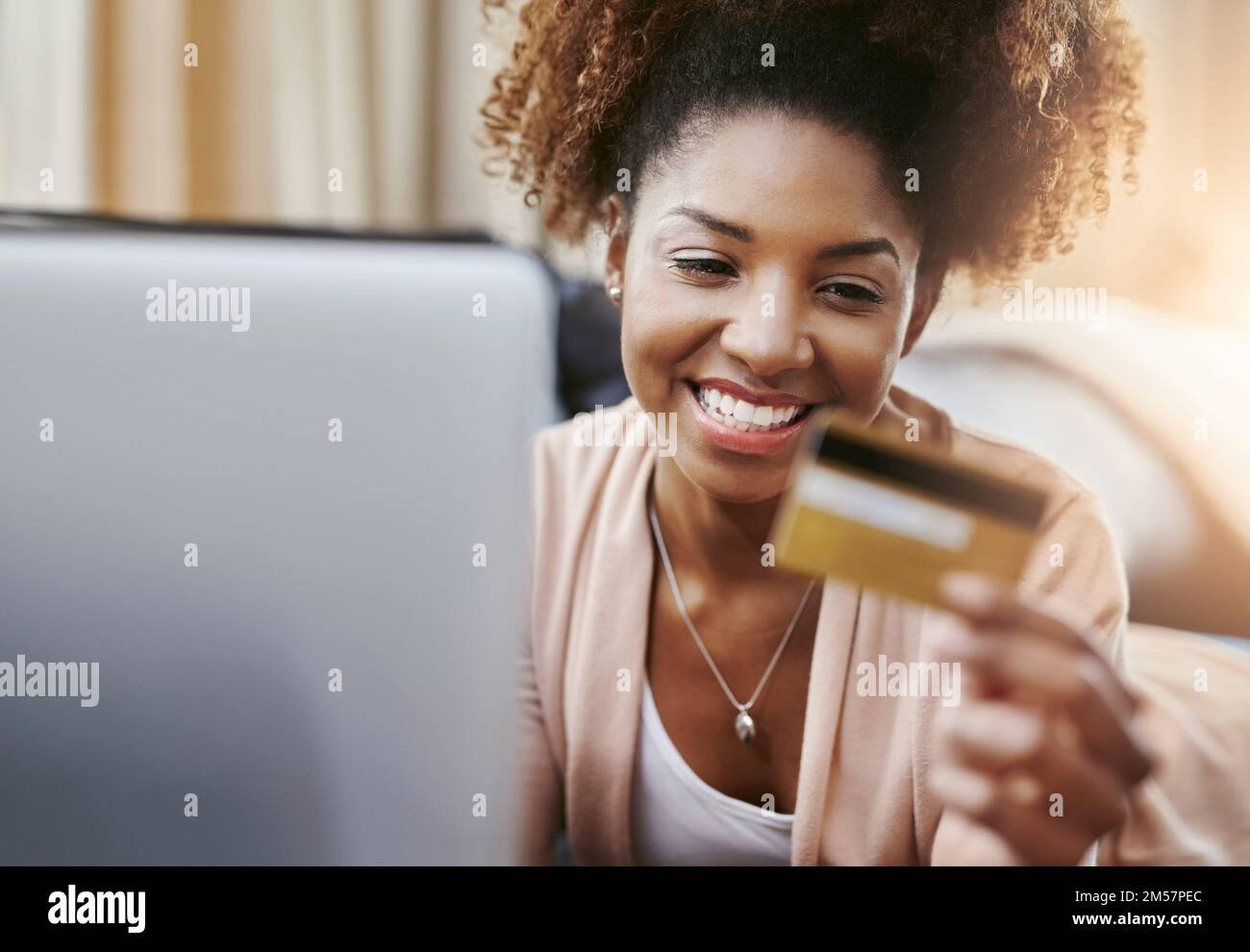 So much to choose from. Sho of an attractive young woman shopping ...