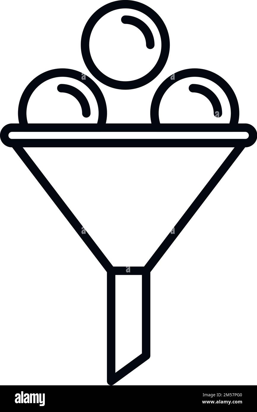 Consumer funnel Black and White Stock Photos & Images - Alamy