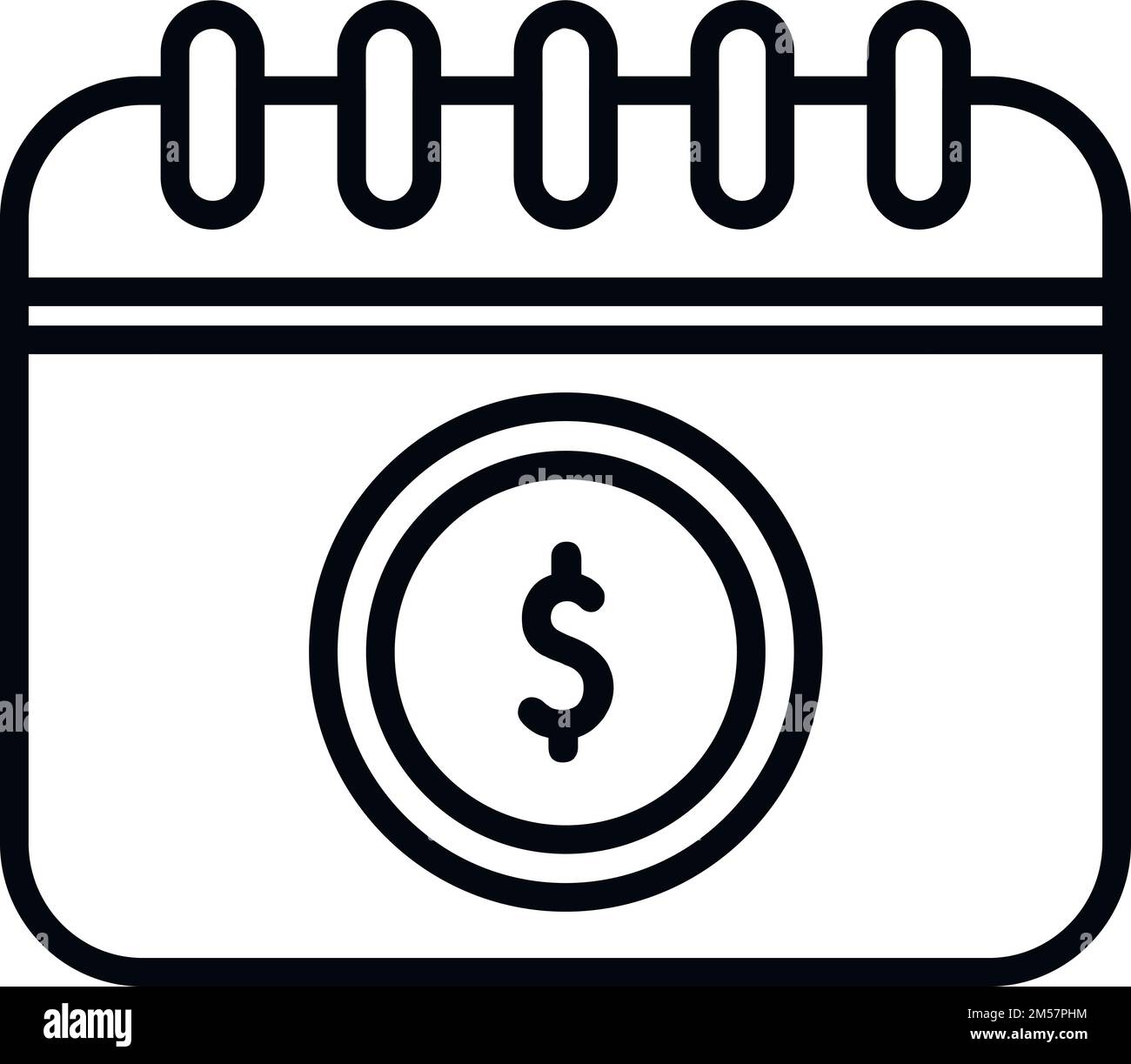 Marketing calendar plan icon outline vector. Digital mix. Social market ...