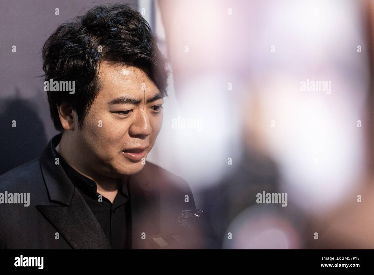 Chinese pianist Lang Lang made his debut in Qintai Concert Hall ...