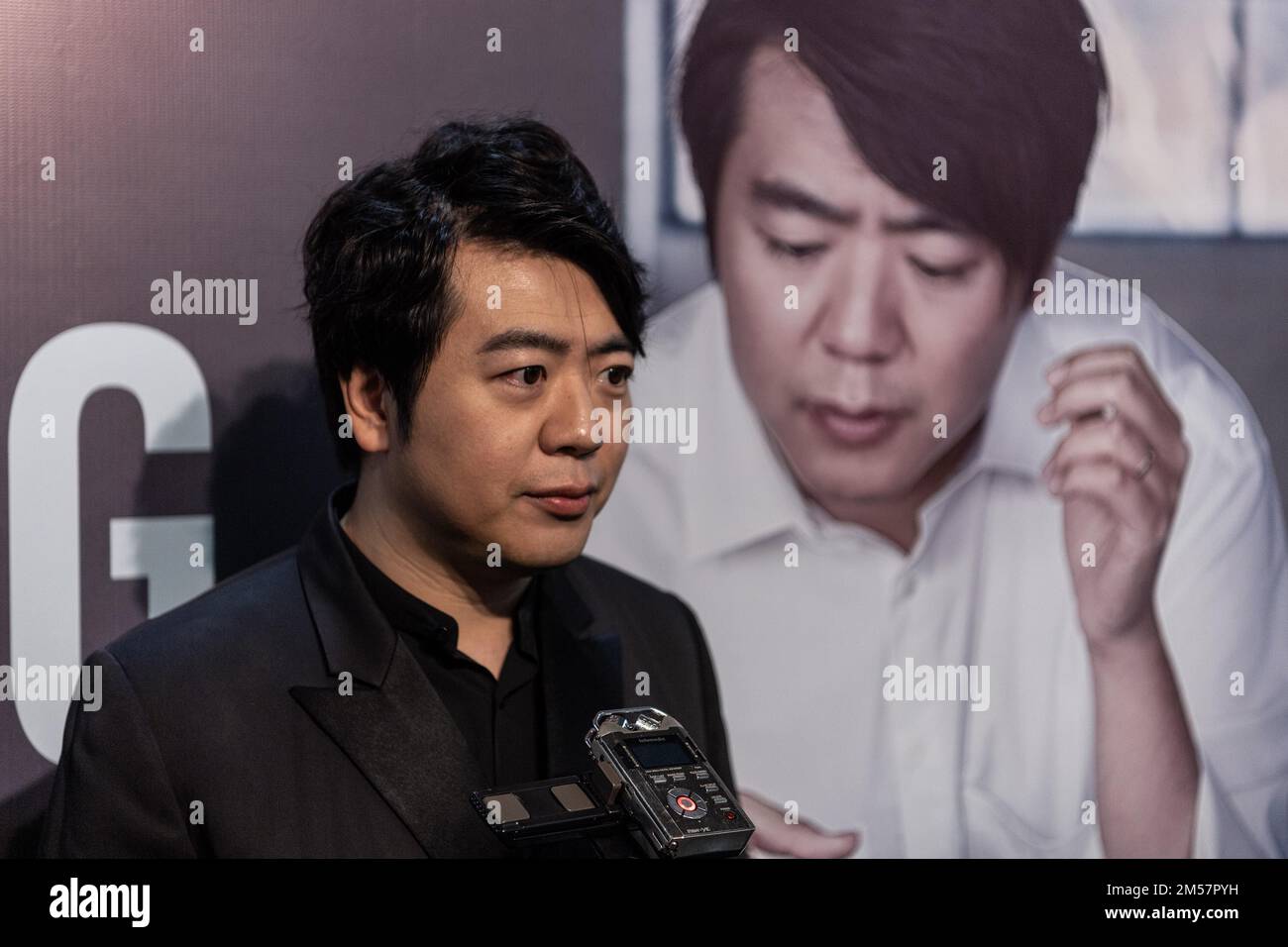 Chinese pianist Lang Lang made his debut in Qintai Concert Hall ...