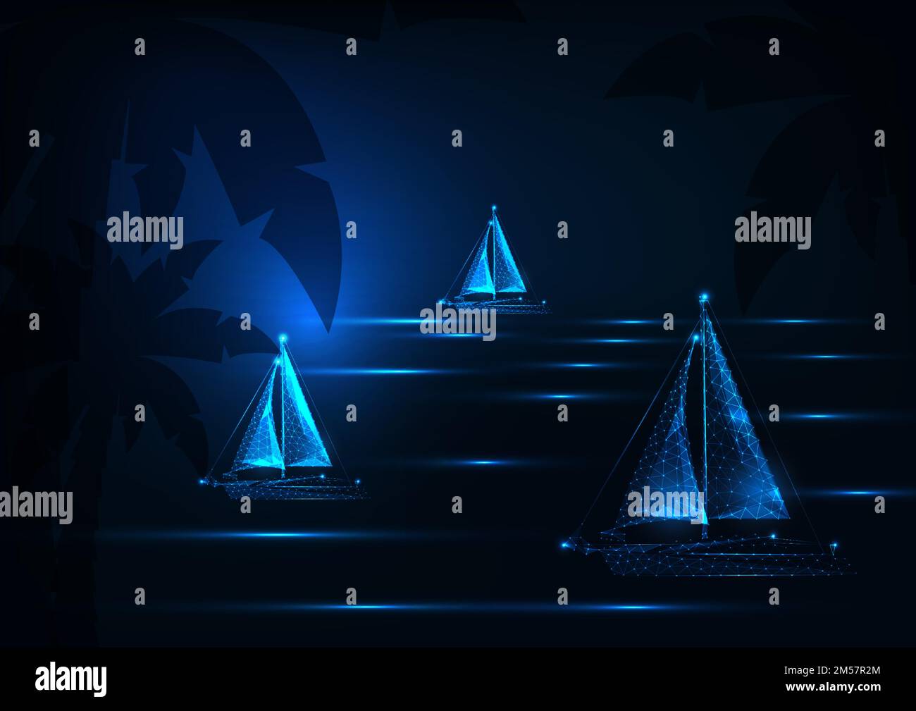 Blue beach boats Stock Vector Images - Alamy