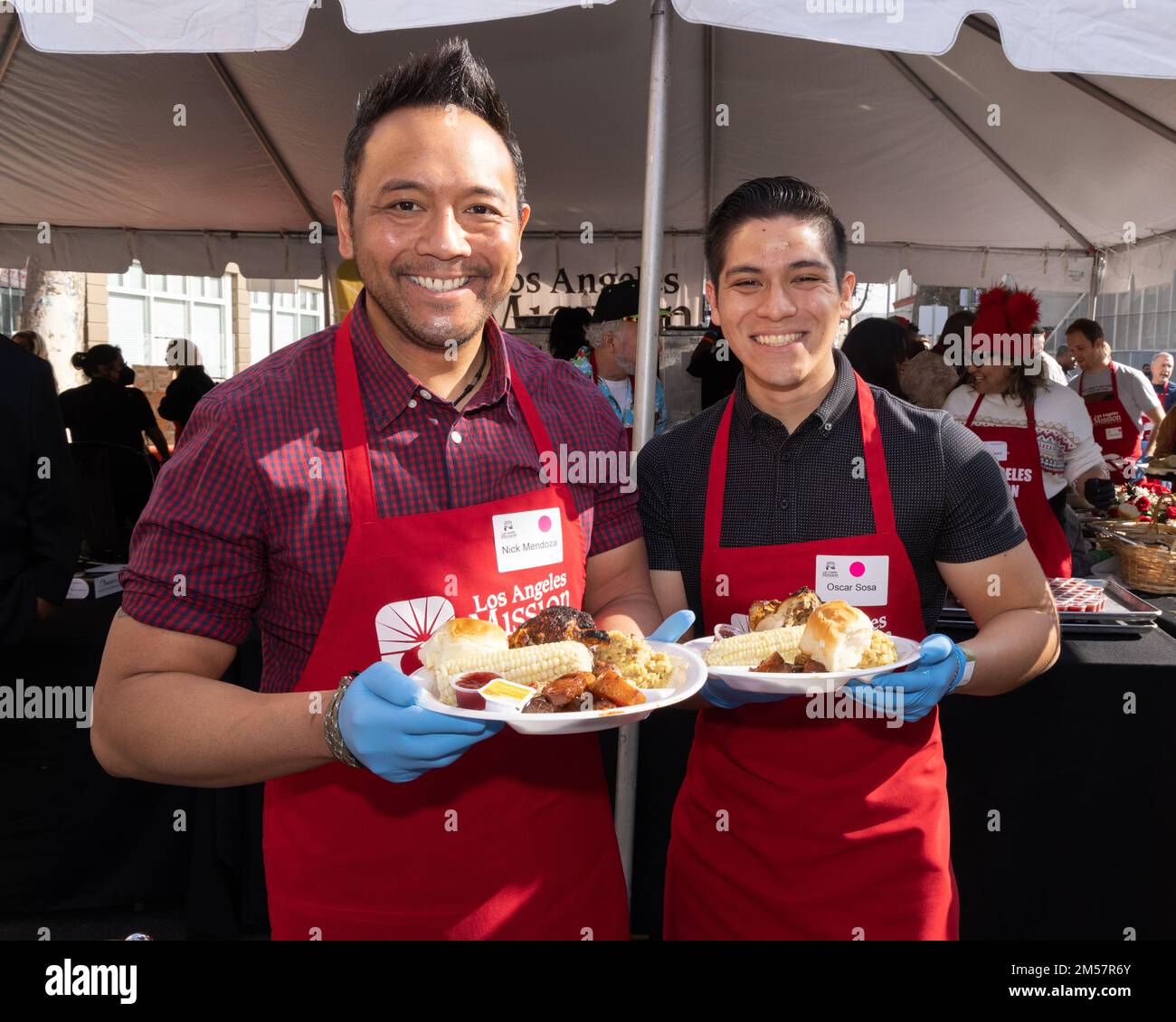 Los Angeles, California, USA. 23rd December, 2022. Nick Mendoza and ...
