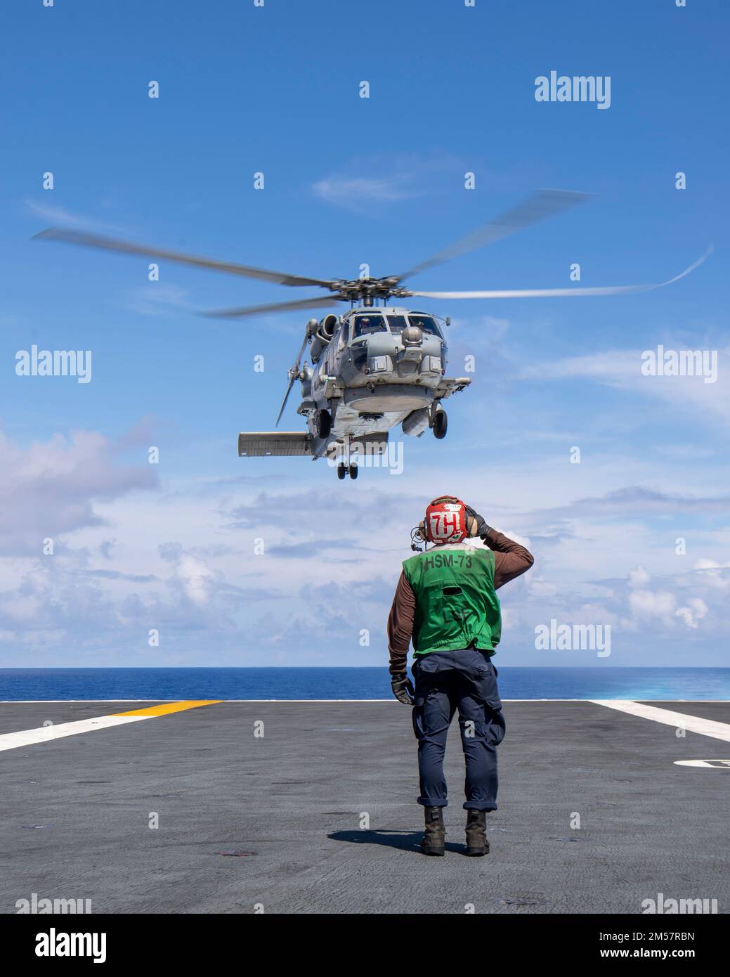 221224-N-DU622-1577 PHILIPPINE SEA (Dec. 24, 2022) An MH-60R Sea Hawk ...