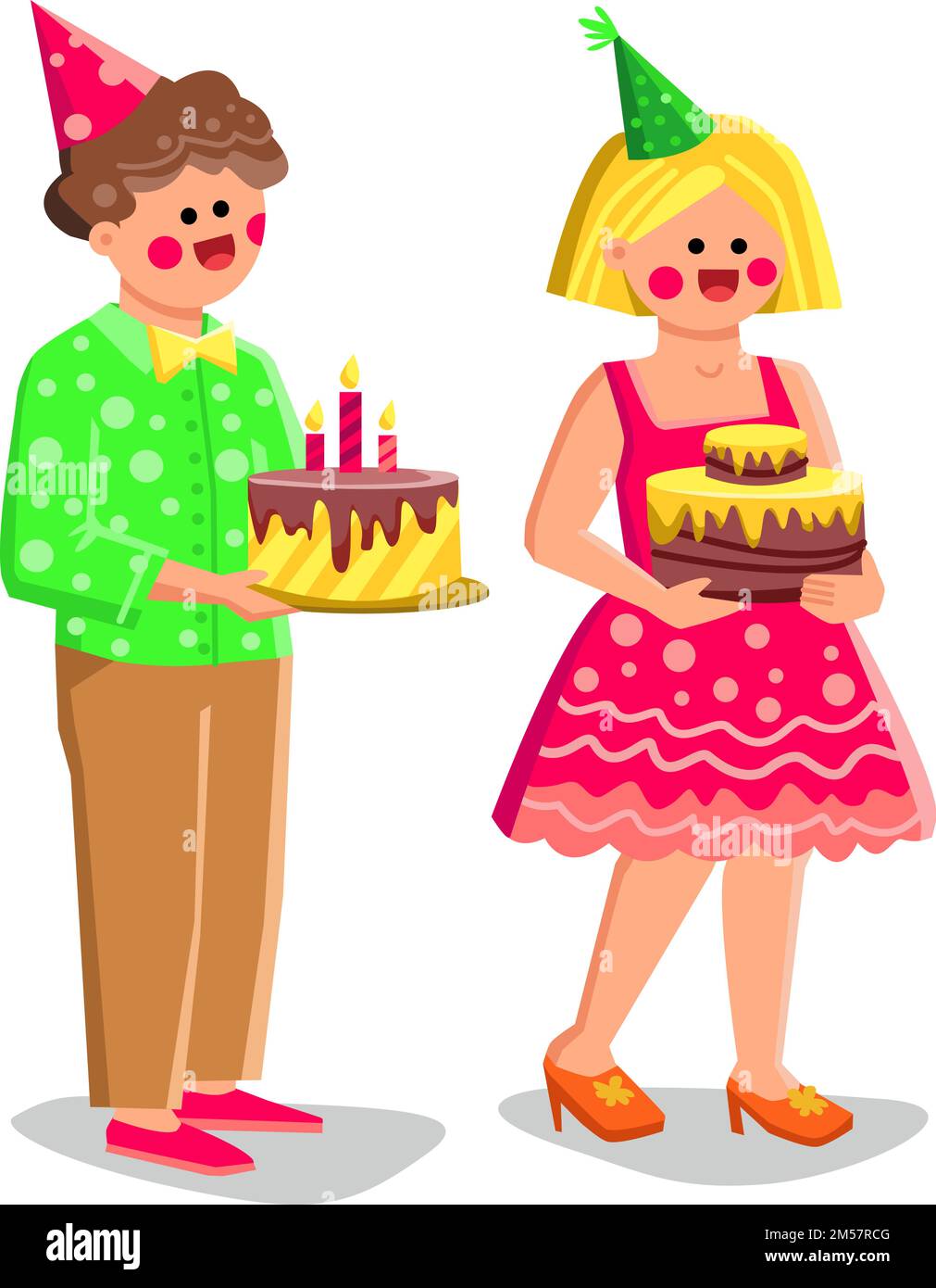 birthday kid vector Stock Vector Image & Art - Alamy