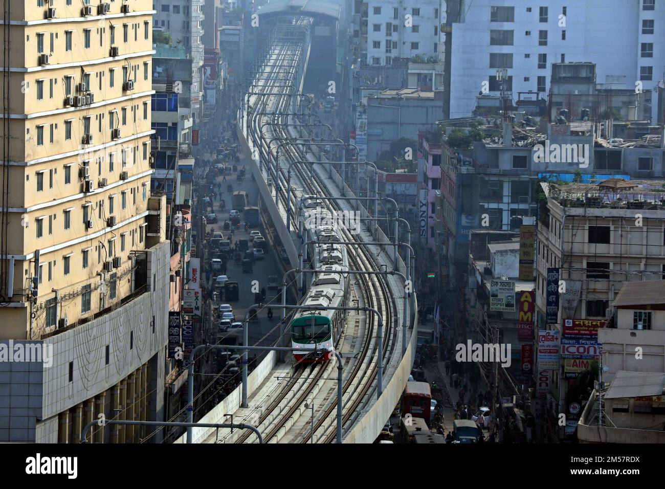 The much awaited first ever elevated metro rail is ready for commercial ...