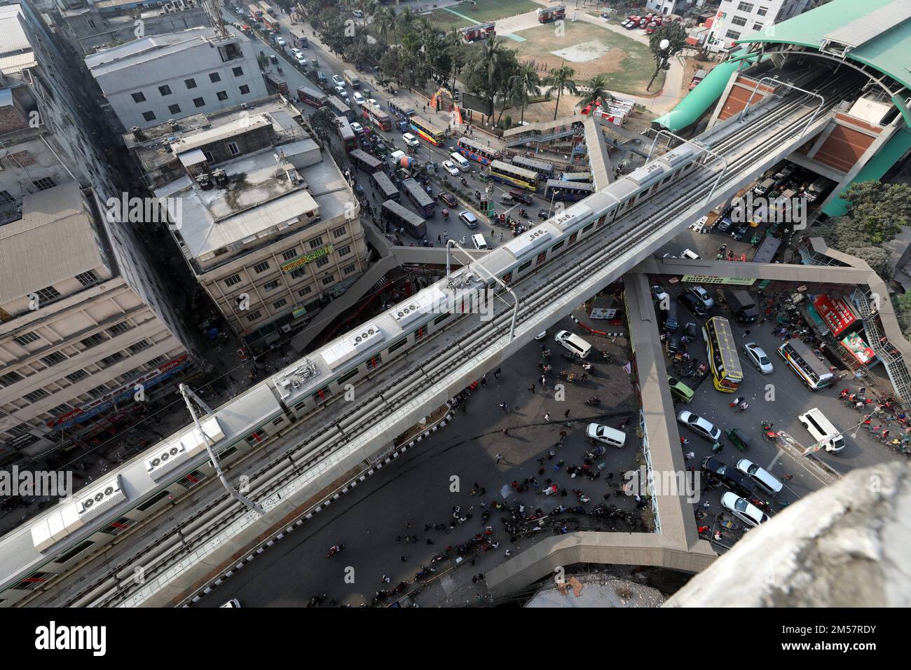 The much awaited first ever elevated metro rail is ready for commercial ...