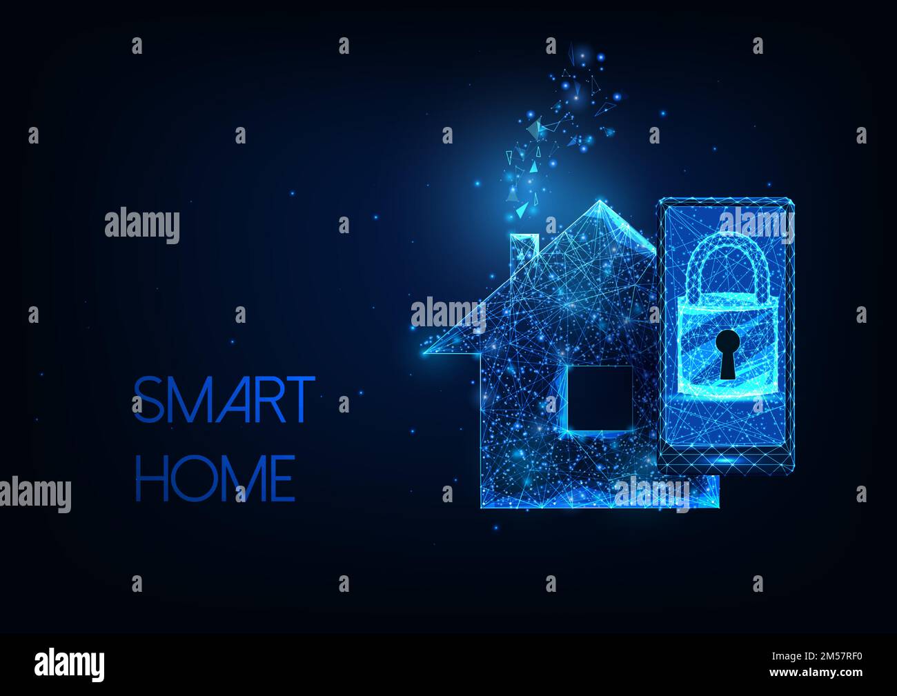 3d wireframe building hologram Stock Vector Images - Alamy