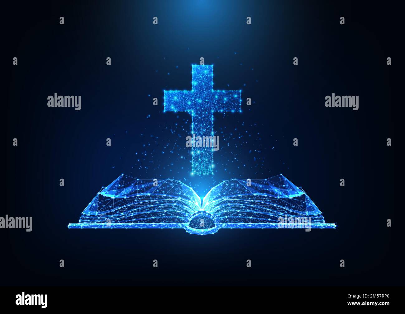 Spirituality open bible on Stock Vector Images - Alamy