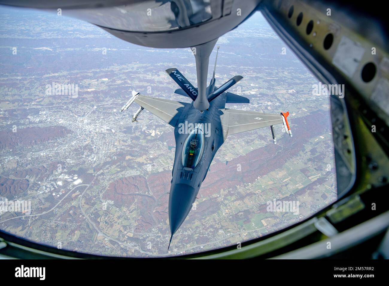 U.S. Air Force Maj. Joshua Caudill, an F-16 fighter pilot assigned to ...