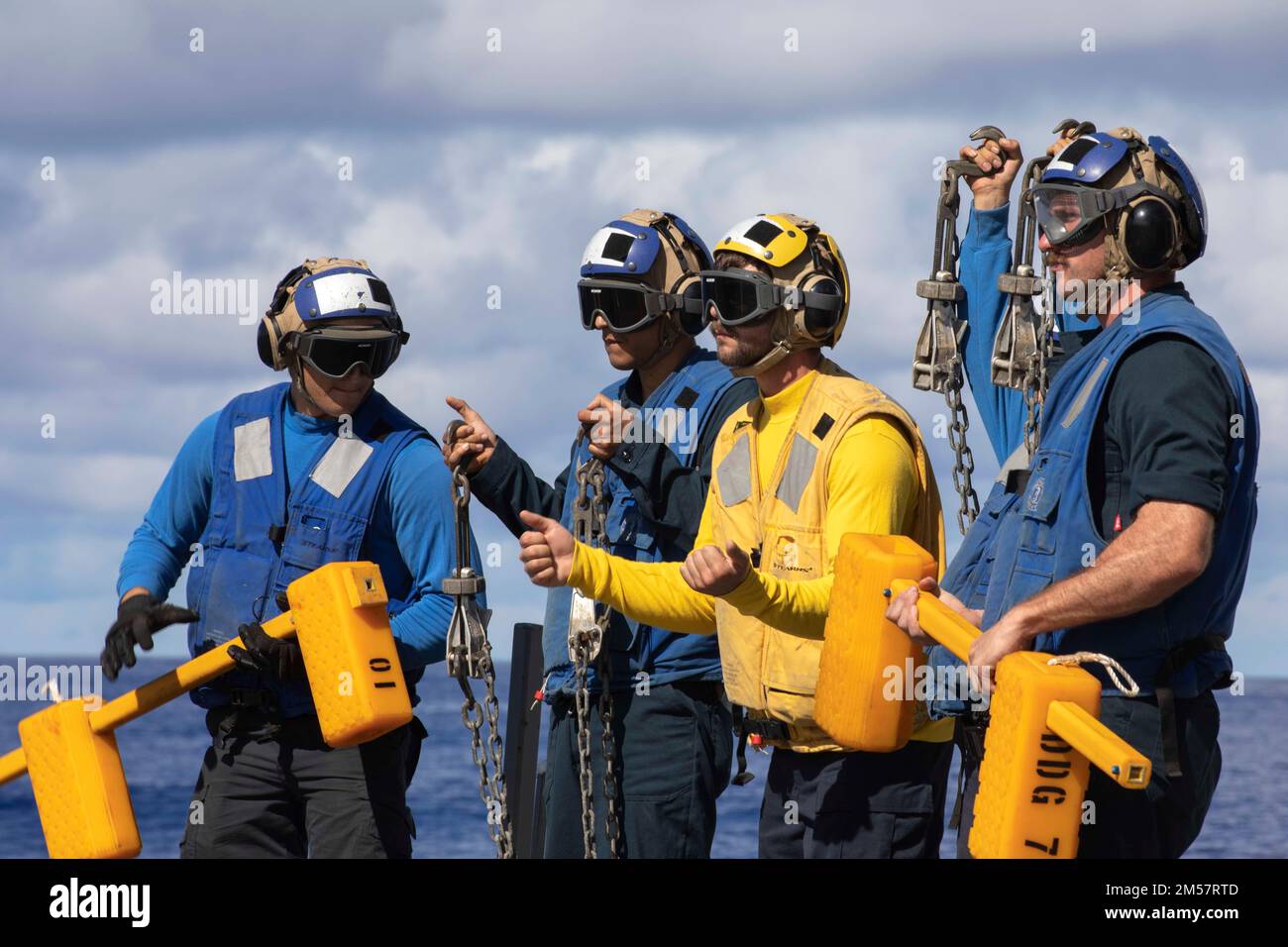 221225-N-SN516-1112 PHILIPPINE SEA (Dec. 25, 2022) U.S. Navy Sailors ...