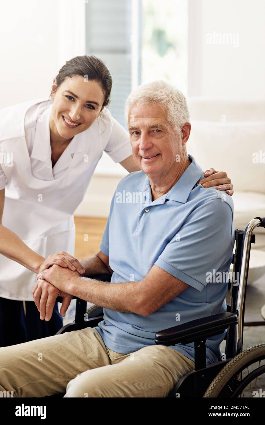 Helper old man hi-res stock photography and images - Alamy