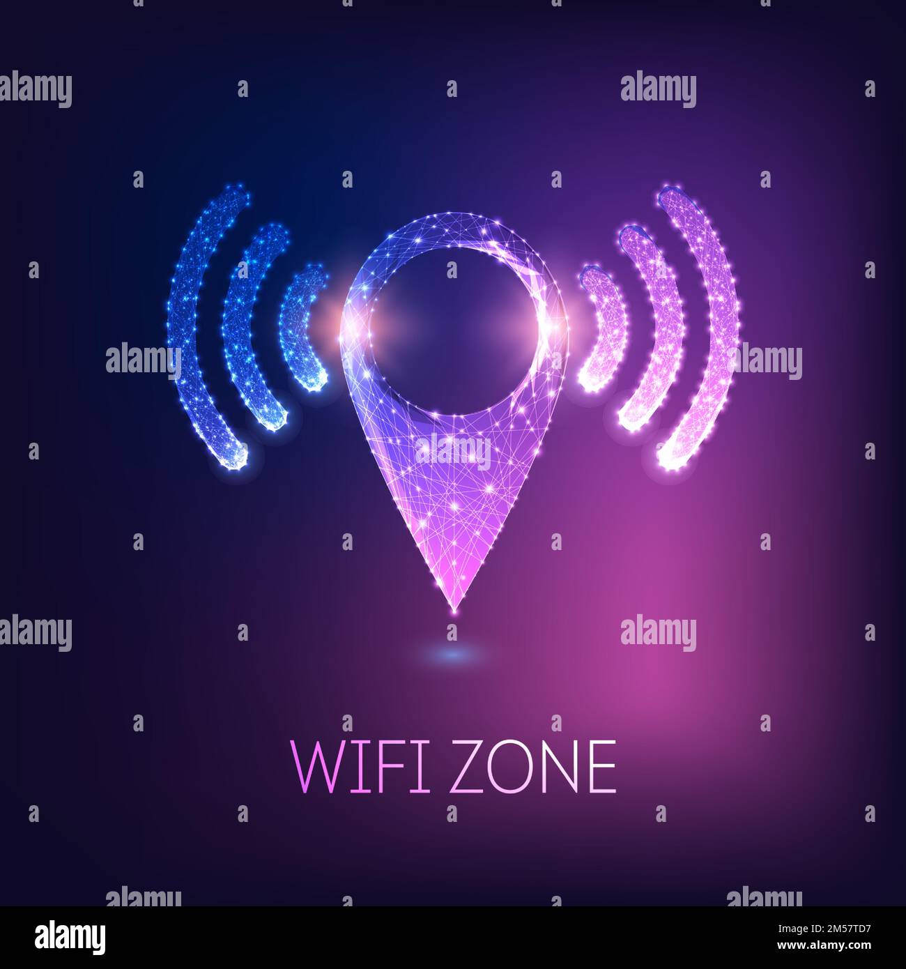 Futuristic glowing low polygonal GPS navigation symbol with wi-fi ... Futuristic glowing low polygonal GPS navigation symbol with wi-fi ...