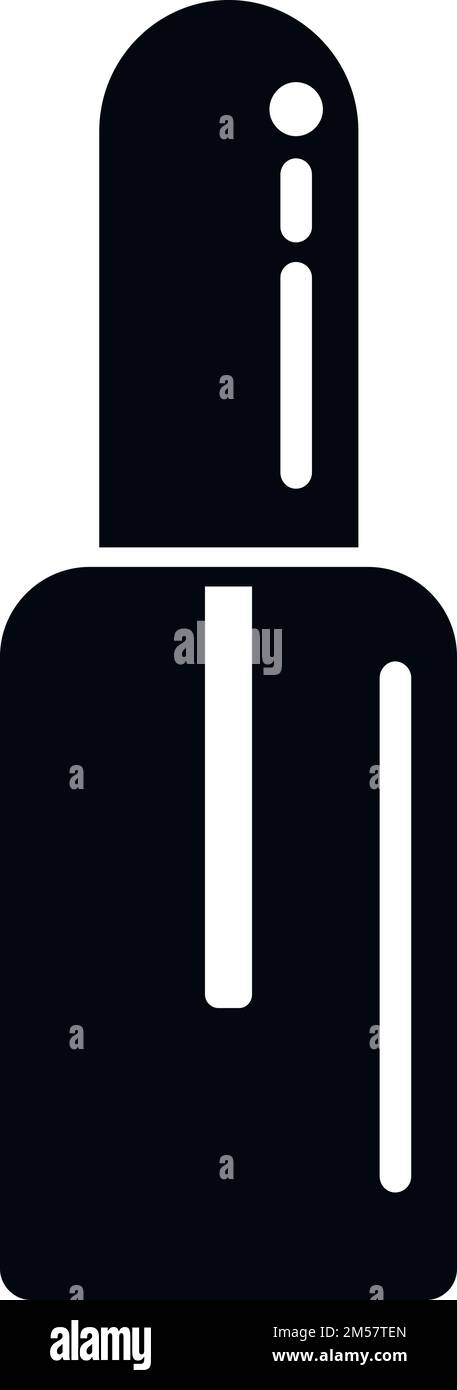 Paint cosmetic icon simple vector. Manicure element. Care spa Stock ...