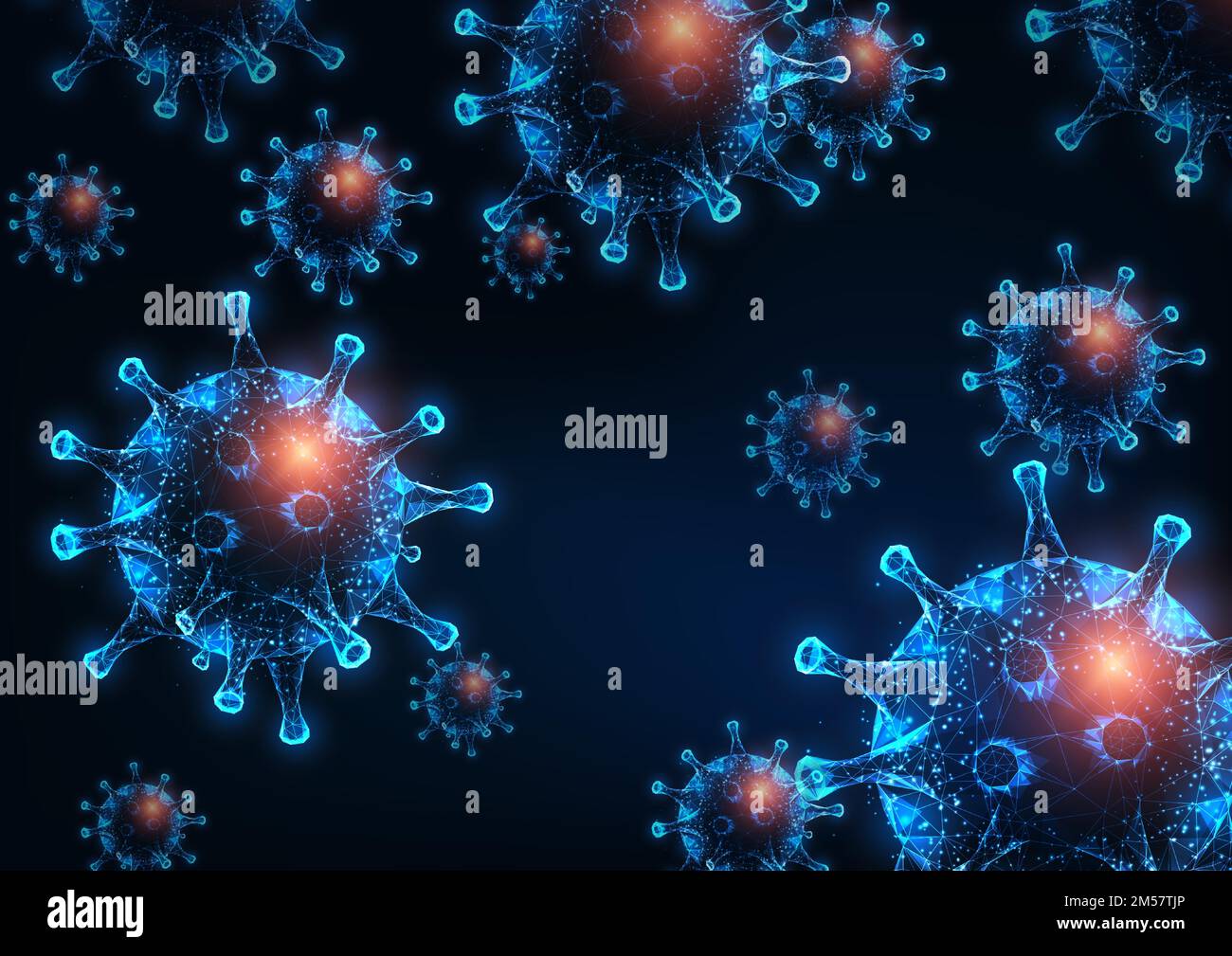 Hiv cells immunology Stock Vector Images - Alamy