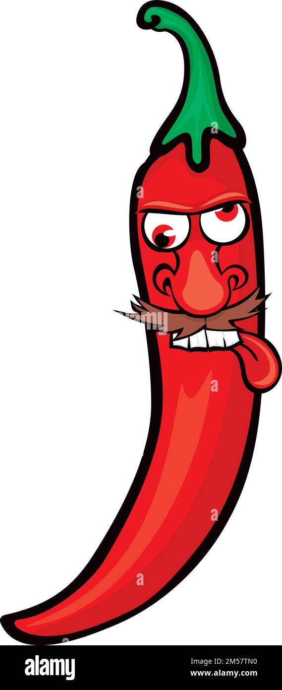 Spices paprika and chilli Stock Vector Images - Alamy