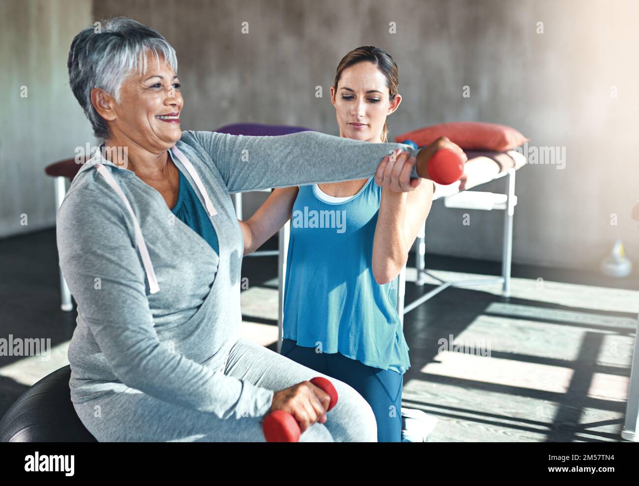 Preventing age related muscle weakness with regular physiotherapy. a ...