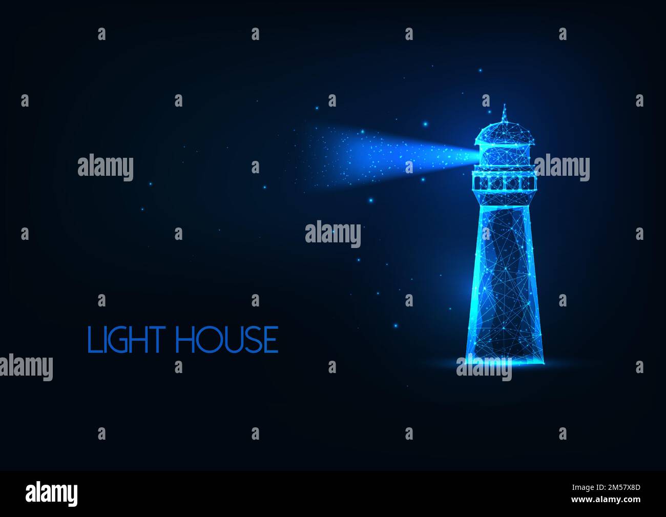 Futuristic lighthouse hi hi-res stock photography and images - Alamy
