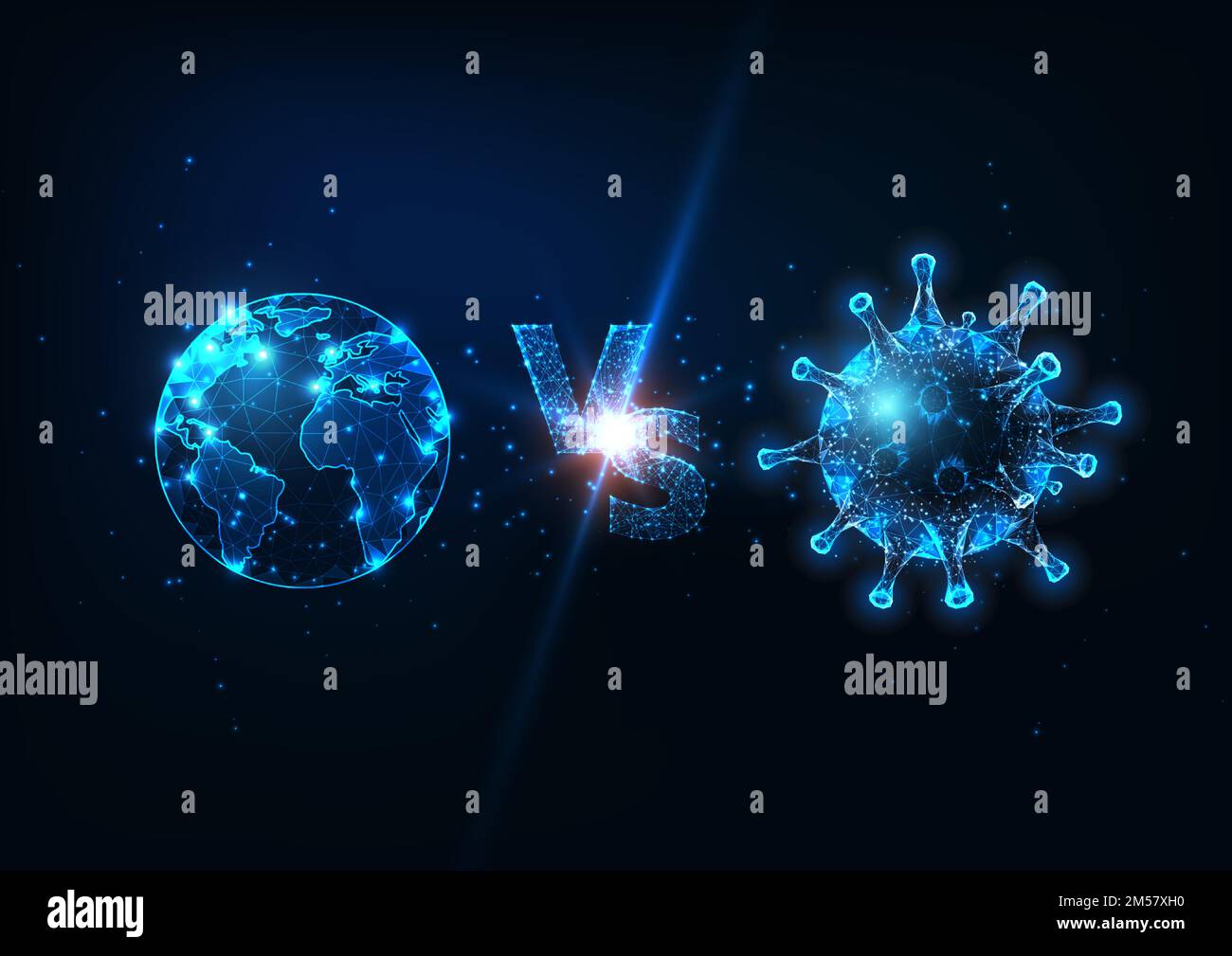 Earth vs coronavirus hi-res stock photography and images - Alamy